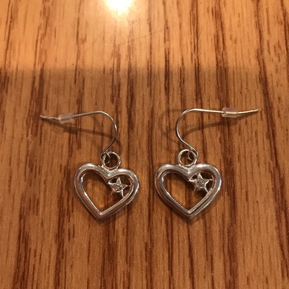 Jewelry | Heart Necklace And Earrings Set | Poshmark